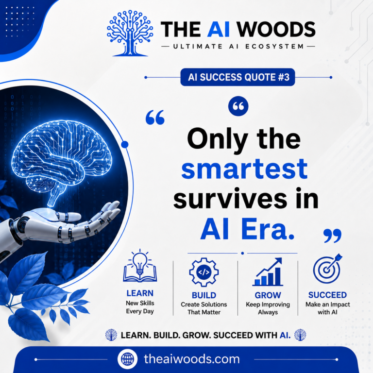 AI Success Quote #3: Only the Smartest Survives in the AI Era - The AI ...